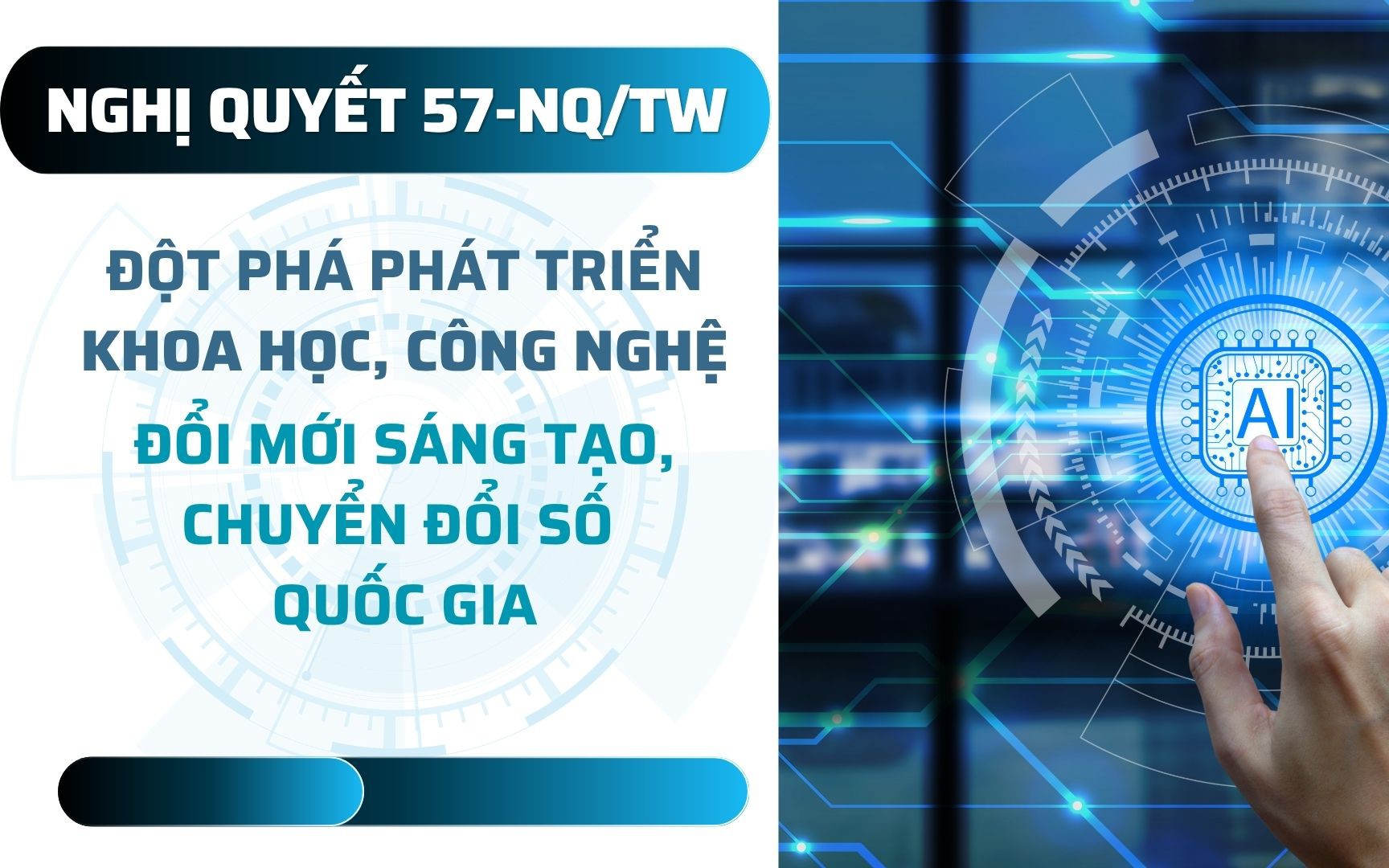 Nghị quyết số 57-NQ/TW ngày 22/12/2024 của Bộ Chính trị về đột phá phát ...