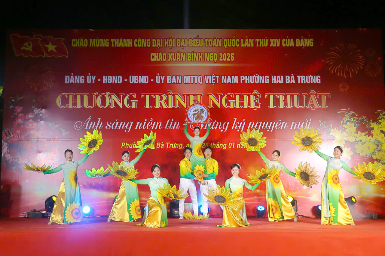 Phường Hai Bà Trưng tổ chức chương trình nghệ thuật chào mừng Đại hội ...