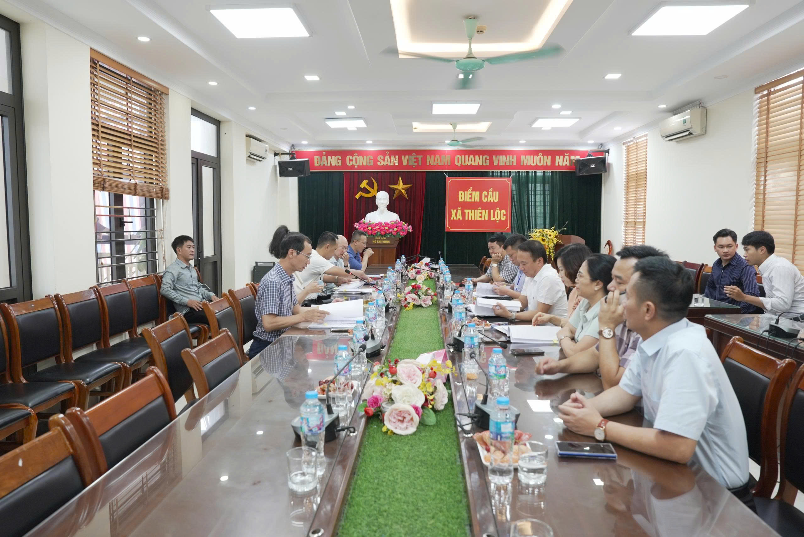 Sở Nông nghiệp và Môi trường Hà Nội kiểm tra công tác định vị mốc ranh ...