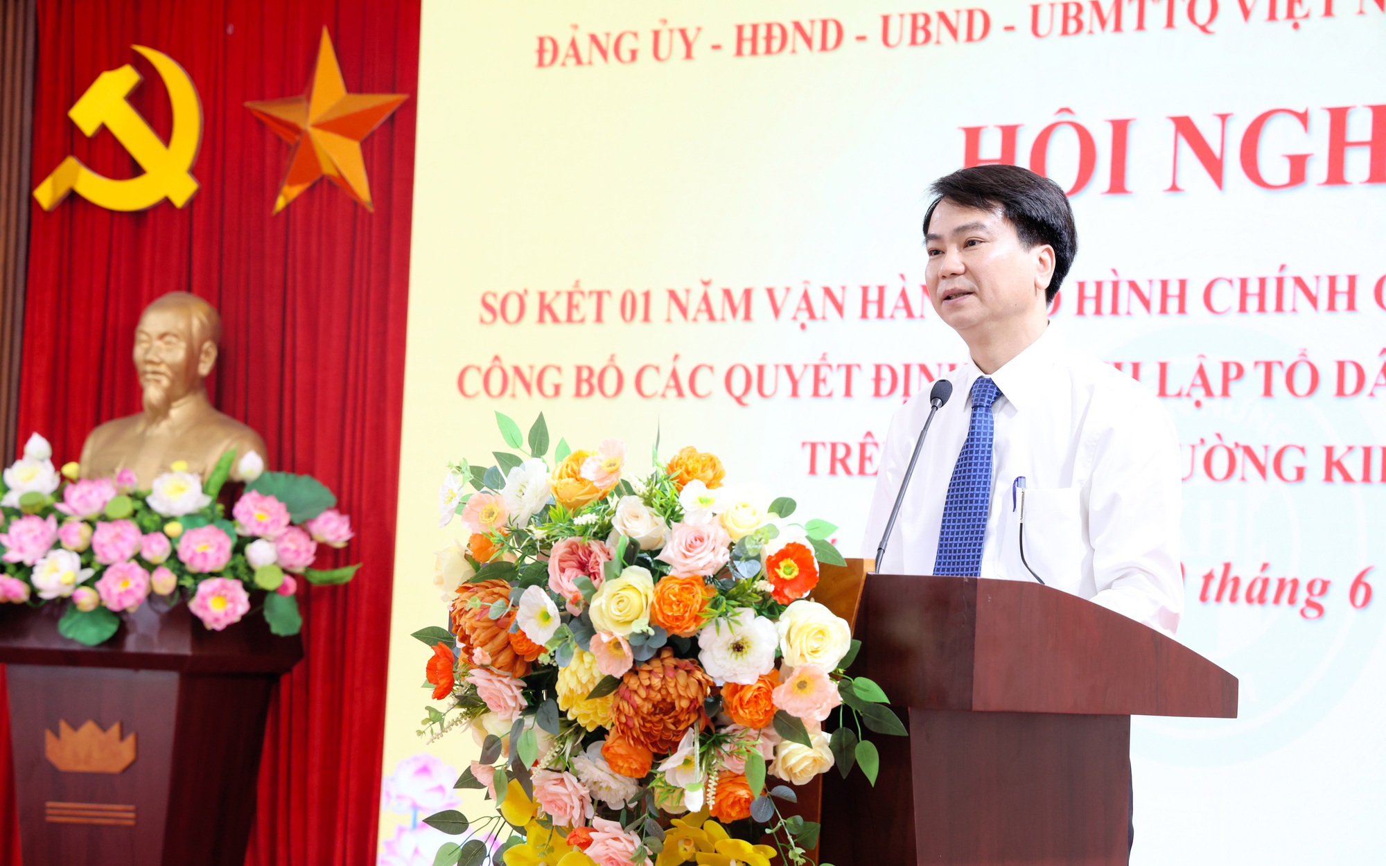 Phường Kiến Hưng tổ chức Hội nghị sơ kết 1 năm vận hành mô hình chính ...