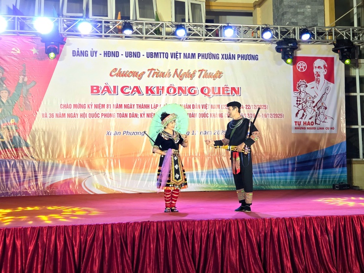 “Bài ca không quên” – Bản hùng ca vang vọng giữa lòng Xuân Phương